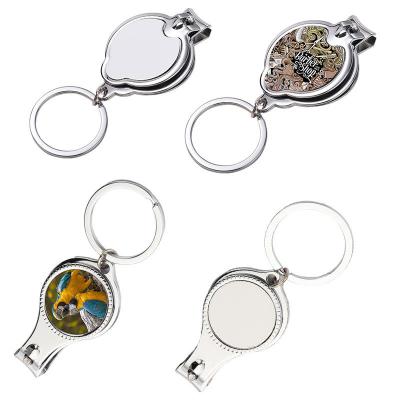 China Customized Sublimation Nail Clipper With Metal Insert For Sublimation Photo Printing for sale