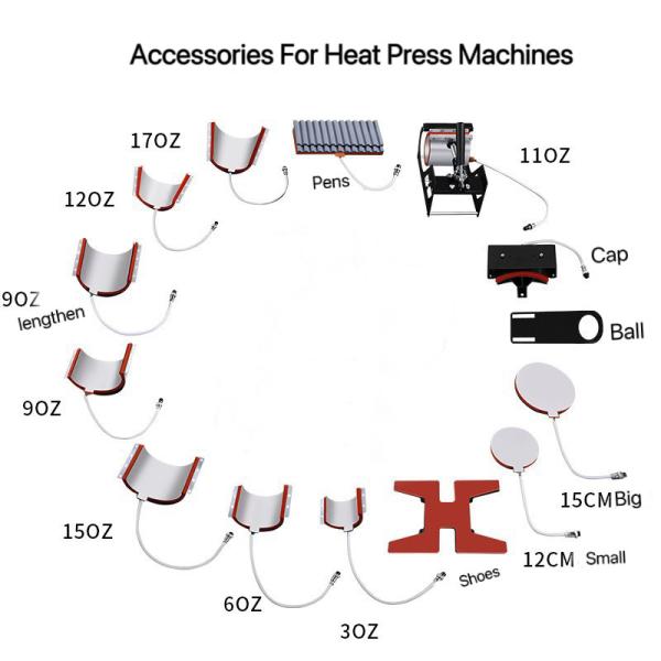 Quality Multifunctional Sublimation Combo Heat Press Machine For Sublimation Blanks for sale
