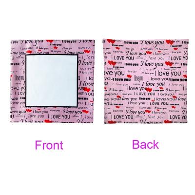 Cina Ti amo Federe per cuscini a sublimazione in poliestere Cuscino personalizzato in vendita