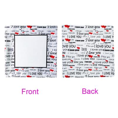 Cina Ti amo Federe per cuscini a sublimazione in poliestere Cuscino personalizzato in vendita