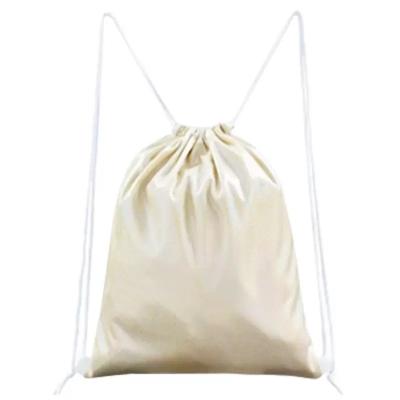 China Saco de cordas de desenho colorido de sublimação brilhante para impressão de fotos personalizadas DIY à venda