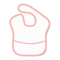 China Personalized Blank Polyester Sublimation Bibs For Babies for sale