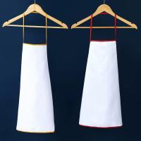 China Custom Blank Polyester Aprons For Sublimation for sale