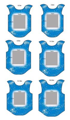 China Multicolor Bebé Sublimación Romper Blanks Tie Colorante con Mangas Largas en venta