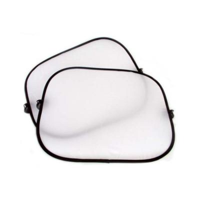 China Blank Anti Ultraviolet Sublimation Car Sun Shades With 4 Suckers Custom Car Window Shades for sale