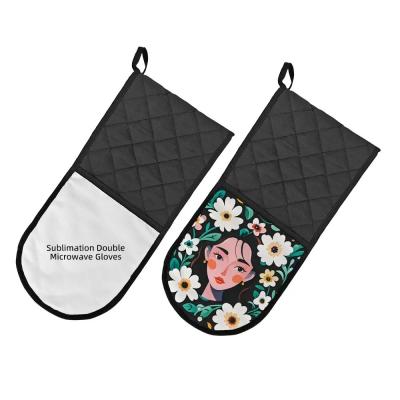 China Custom Oven Mitt Sublimatie Microwave Mittens Beste hittebestendige handschoenen voor sublimatie Praktisch en stijlvol Te koop