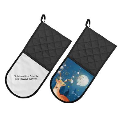 China Custom Oven Mitt Sublimatie Microwave Mittens Beste hittebestendige handschoenen voor sublimatie Praktisch en stijlvol Te koop