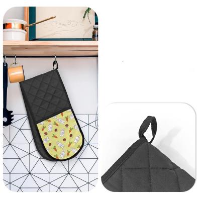 China Custom Oven Mitt Sublimatie Microwave Mittens Beste hittebestendige handschoenen voor sublimatie Praktisch en stijlvol Te koop