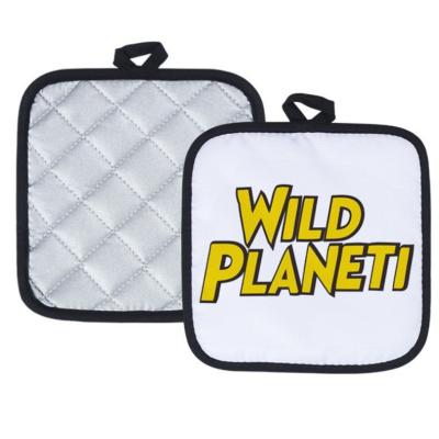 중국 다이 커스텀 수블리메이션 히트 단열 패드 블랙 엣지 부엌 폴리에스터 플래시매트 수블리메이션 판매용