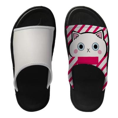 China Custom Logo Sublimation Slipper Casual Shoes Sublimation Slide Sandals Blanks for sale