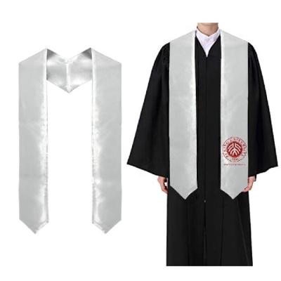 China Graduation Sublimation Blanks Personalized Sublimation Graduation Stoles for sale