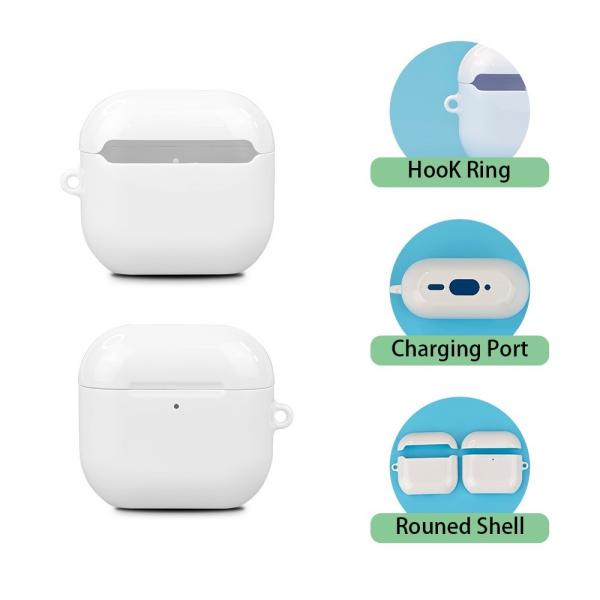 Quality 3D Print Sublimation Airpod Case Blanks For Airpods 4 for sale
