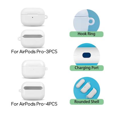 China Airpods de sublimación 3D con recubrimiento de PC personalizado para transferencia de calor en venta