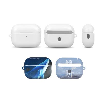 中国 Air Pod Case Diy Logo カスタム 3D PC サブライメーション ブランク Airpod Pro 2 イヤホン保護カバー 販売のため