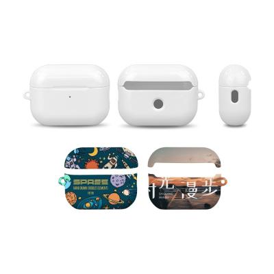 中国 Air Pod Case Diy Logo カスタム 3D PC サブライメーション ブランク Airpod Pro 2 イヤホン保護カバー 販売のため