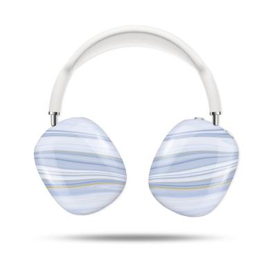 China Para Airpods Max Sublimación Caso de PC recubierto en blanco Impresión 3D personalizada Protección contra arañazos Capa de auricular de sublimación en venta