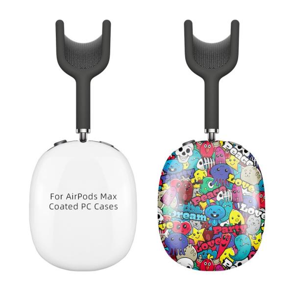 Quality For Airpods Max Sublimation Blank Coated PC Case Custom 3D Printing Anti-Scratch for sale
