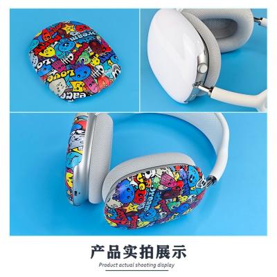 China Para Airpods Max Sublimación Caso de PC recubierto en blanco Impresión 3D personalizada Protección contra arañazos Capa de auricular de sublimación en venta