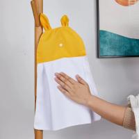 China Creative Waffle Polyester Hand Towels For Sublimation With Rabbit Ear for sale