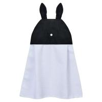 China Creative Waffle Polyester Hand Towels For Sublimation With Rabbit Ear for sale