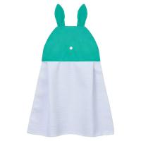 China Creative Waffle Polyester Hand Towels For Sublimation With Rabbit Ear for sale