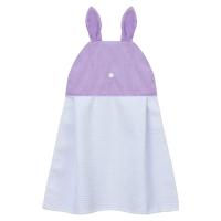 China Creative Waffle Polyester Hand Towels For Sublimation With Rabbit Ear for sale