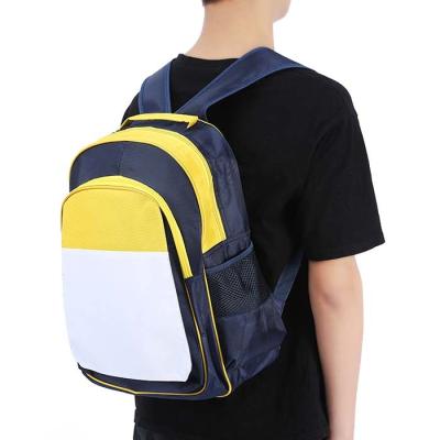 China Personalized Sublimation Children Backpack With Detachable Printing Part for sale