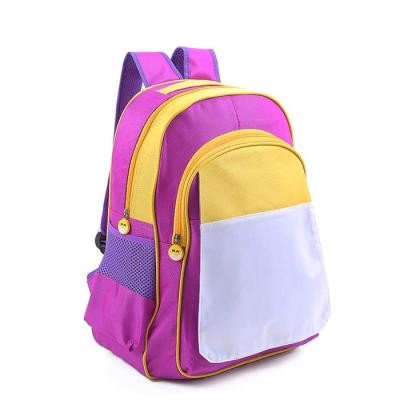 China Personalized Sublimation Children Backpack With Detachable Printing Part for sale