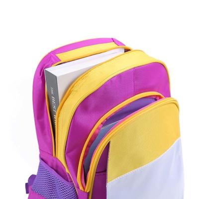 China Personalized Sublimation Children Backpack With Detachable Printing Part for sale
