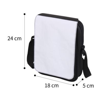 China Personalized Small Size Sublimation shoulder Bag Crossbody Messenger Bag DIY Custom Bags for sale