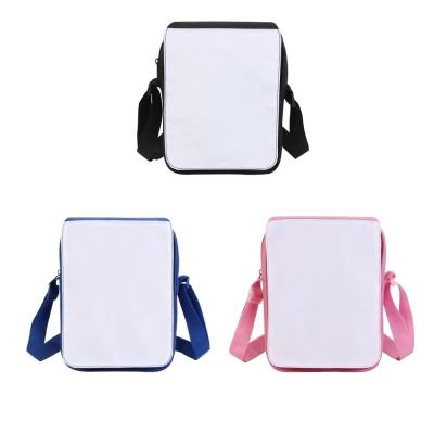 China Personalized Small Size Sublimation shoulder Bag Crossbody Messenger Bag DIY Custom Bags for sale