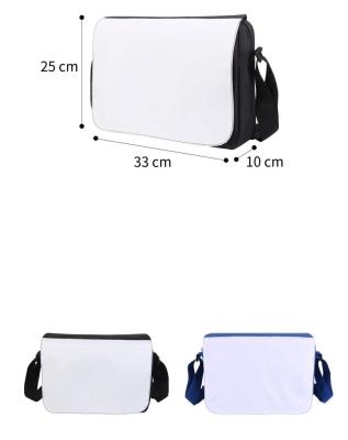 China Personalized Small Size Sublimation shoulder Bag Crossbody Messenger Bag DIY Custom Bags for sale