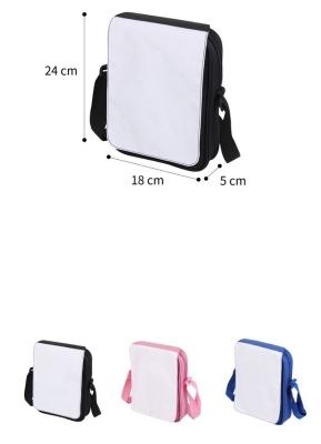 China Personalized Small Size Sublimation shoulder Bag Crossbody Messenger Bag DIY Custom Bags for sale