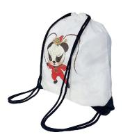 China Sublimation Non woven Drawstring Bag Custom Drawstring Backpacks for sale