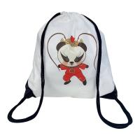 China Sublimation Non woven Drawstring Bag Custom Drawstring Backpacks for sale