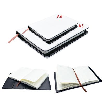 China Double-Sided Sublimation Leather Detachable Binder Notebook A5 A6 For Personalized Sublimation Photos Printing for sale