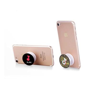 China DIY Custom Sublimation Pop Socket Blanks With Printable Aluminum Metal Insert for sale