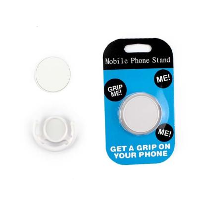China DIY Custom Sublimation Pop Socket Blanks With Printable Aluminum Metal Insert for sale
