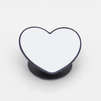 China DIY Custom Sublimation Pop Socket Blanks With Printable Aluminum Metal Insert for sale