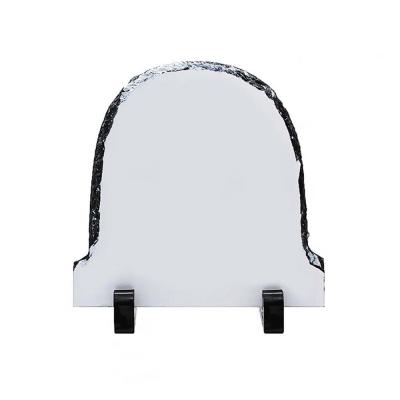 China Customized Various of Shapes Sublimation Blank Rock Photo Slate for sale