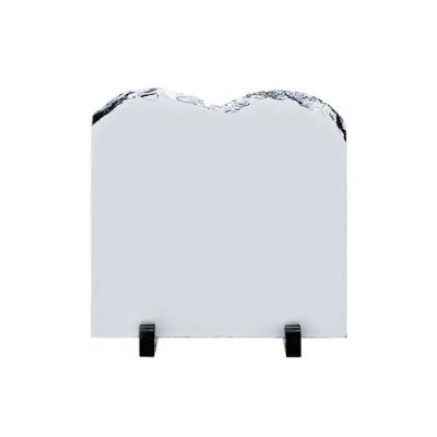 China Customized Various of Shapes Sublimation Blank Rock Photo Slate for sale