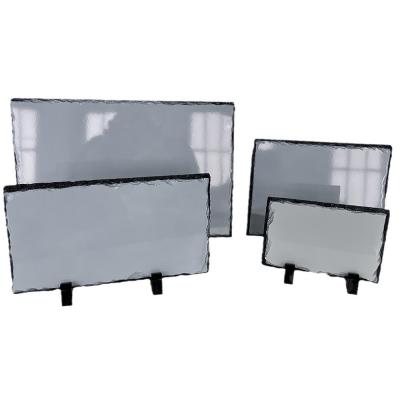 China Customized Various of Shapes Sublimation Blank Rock Photo Slate for sale