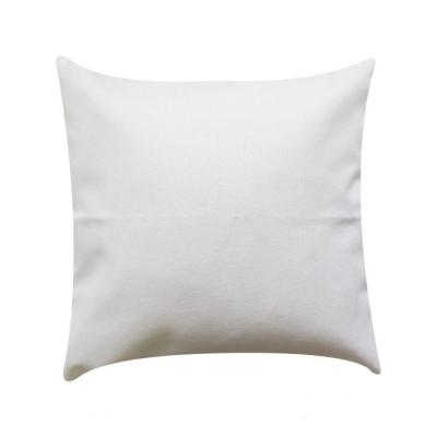 China Persoonlijke blanke witte linnen sublimatie kussens voor sublimatie foto's drukken Te koop