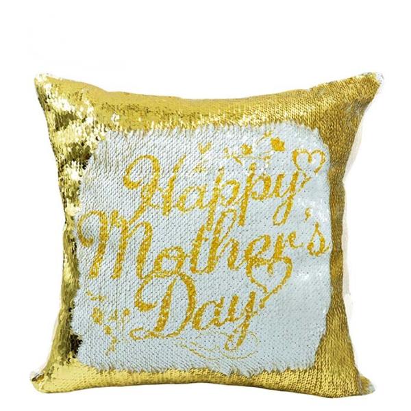 Quality Multiple Colours Sublimation Blank Sequin Cushion Cover For Personalising Gift for sale