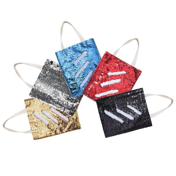 Quality Customizable DIY Sublimation Blanks Magic Reversible Sequin Tote Bag 40*34cm for sale