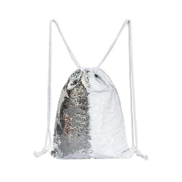 Quality Magic Sparkling Blank Sublimation Items Sequin Drawstring Bag for sale