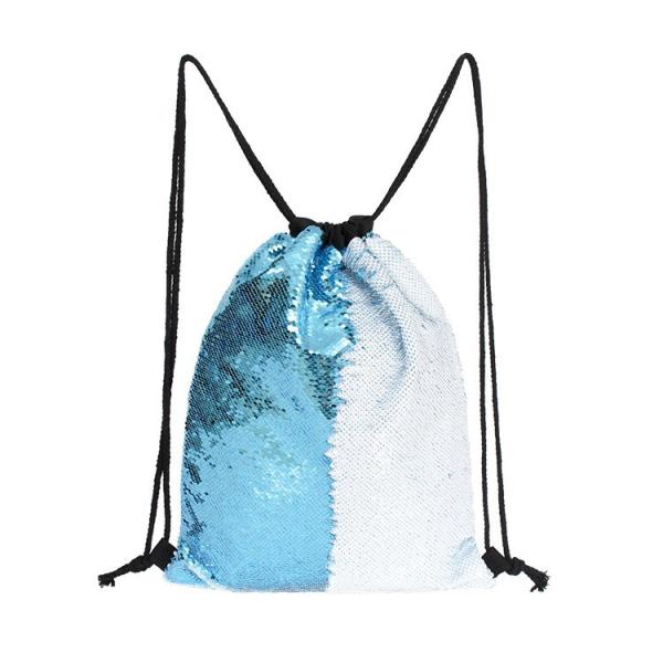 Quality Magic Sparkling Blank Sublimation Items Sequin Drawstring Bag for sale