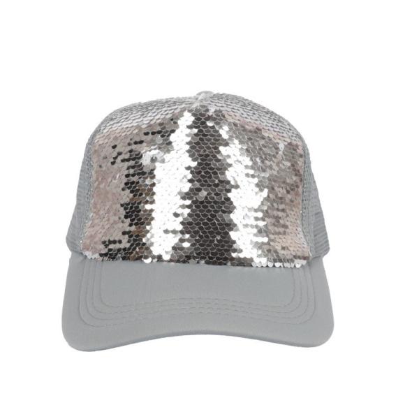 Quality Customized Sequin Sublimation Baseball Cap For Photo Printing for sale