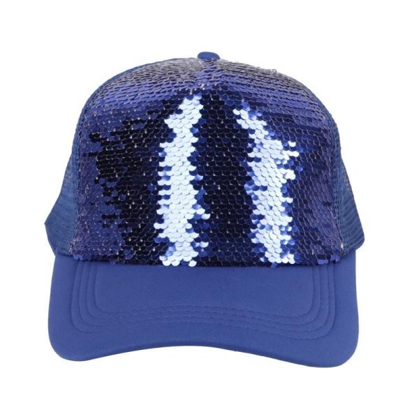 Quality Customized Sequin Sublimation Baseball Cap For Photo Printing for sale