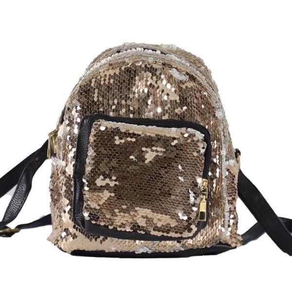 Quality Custom Photo Glitter Sequin Backpack Trendy Travel Backpack For Sublimation for sale